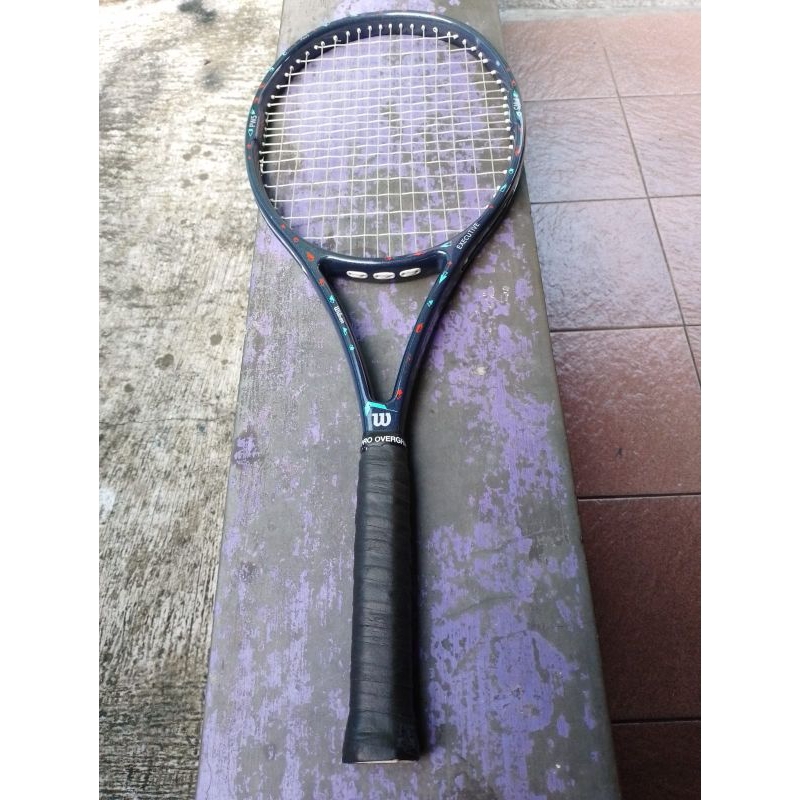 Jual Raket Tenis Wilson PWS EXECUTIVE Graphite Composite Original Bekas ...