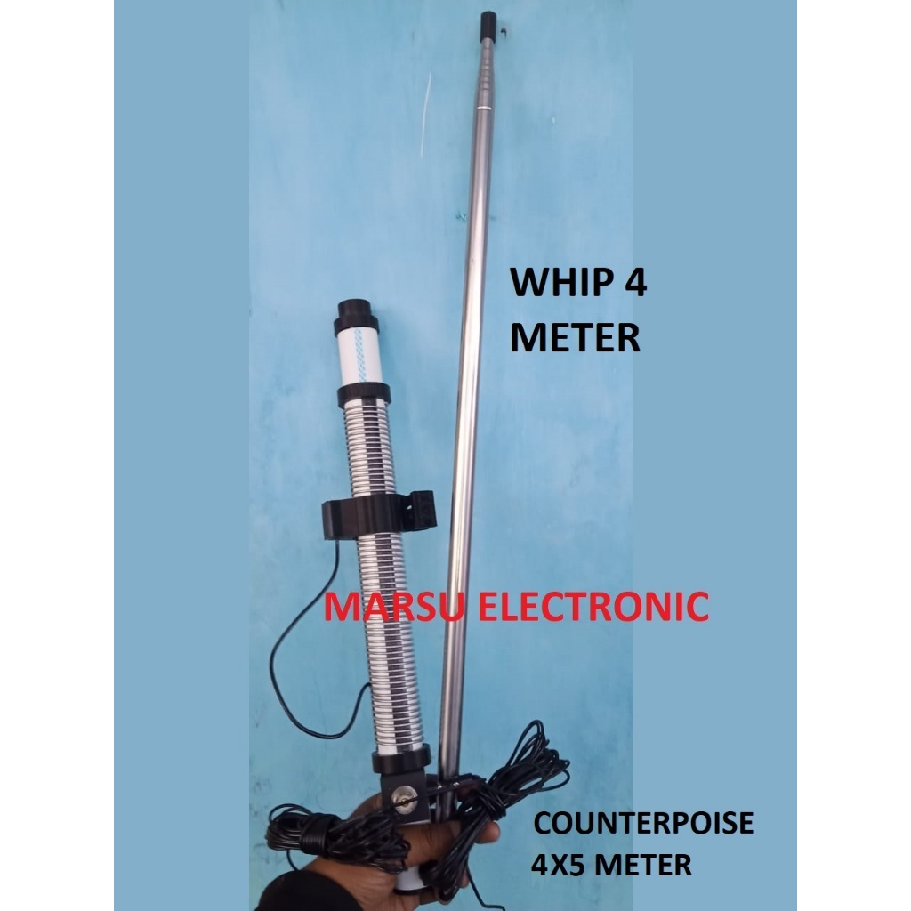 Jual Antenna hf portable multi band 40 26 20 11 meter loading coil ...