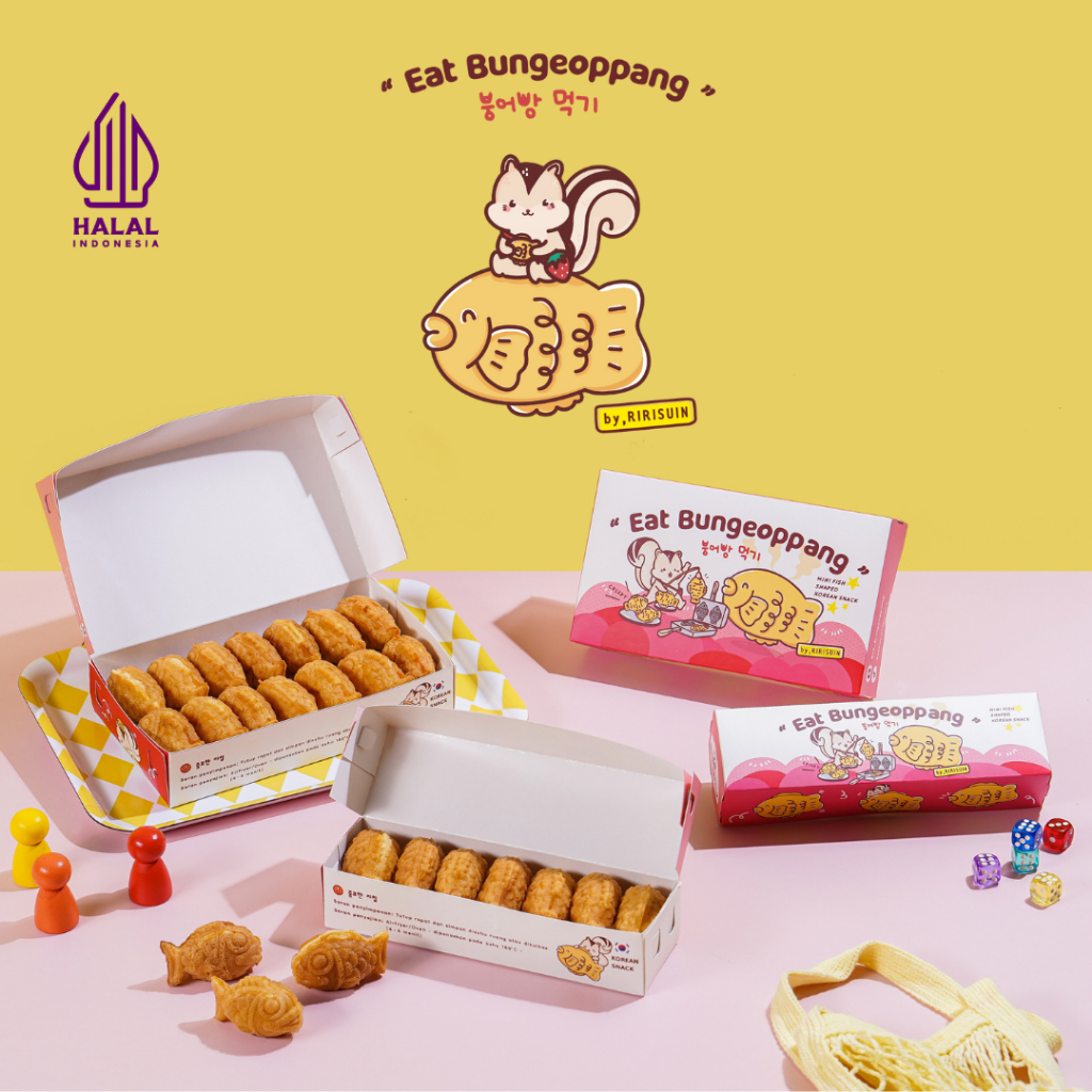 Jual Mini Bungeoppang Korean Street Food Kue Bolu Roti Ikan khas Korea ...
