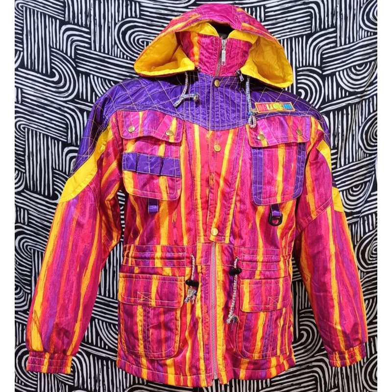 Jual Jaket Vintage Racing DELI OKINI - Size M Fit L | Shopee Indonesia