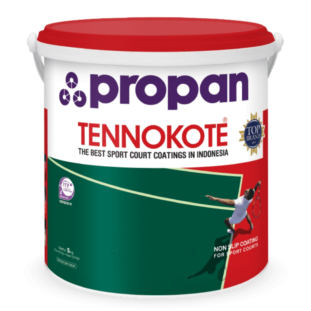 Jual PROPAN TENNOKOTE TNK-1000 WA Cat Lapangan Olahraga 5 KG | Shopee ...