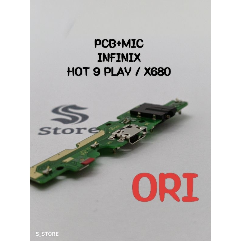 Jual CONNECTOR CHARGER INFINIX HOT 9 PLAY X680 ORI PAPAN KONEKTOR CAS ...