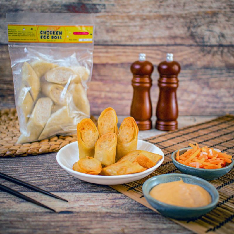 Jual Chicken Egg Roll Sakana Indoprima Isi 12 pcs 300 Gr | Shopee Indonesia
