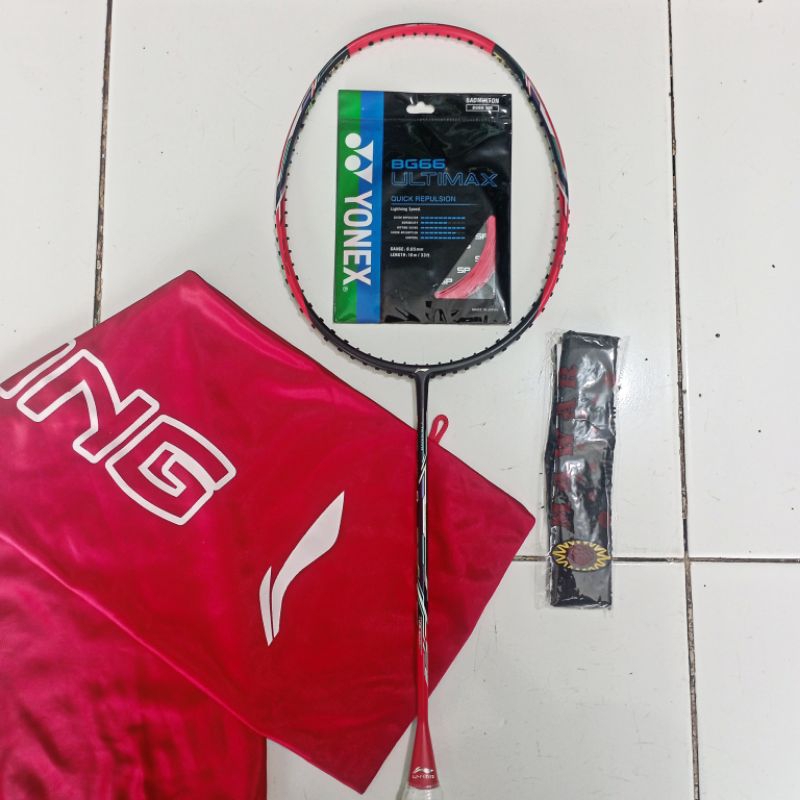 Jual RAKET BADMINTON TECTONIC BONUS TAS DAN GRIP SIAP PAKAI | Shopee Indonesia