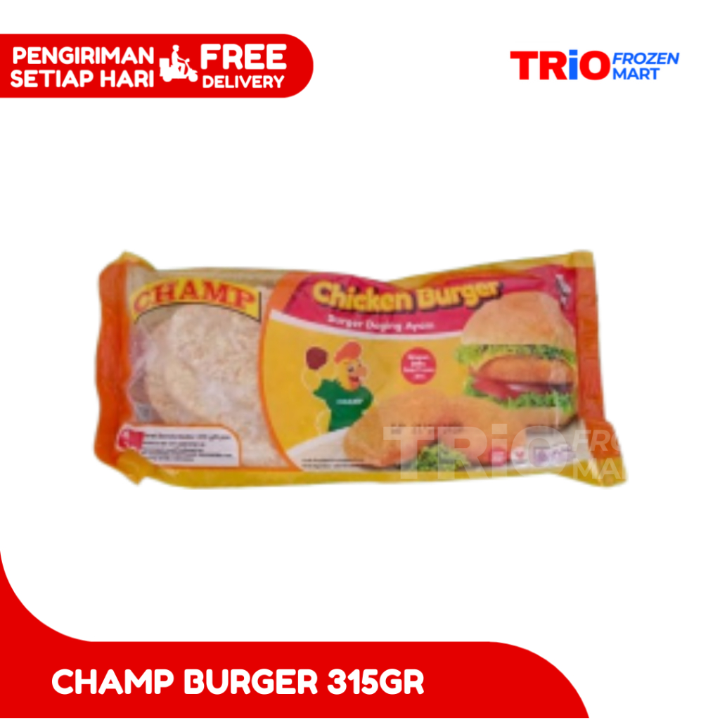 Jual Champ Burger Ayam 6pcs | Shopee Indonesia