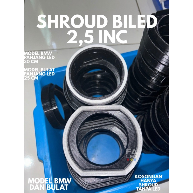 Jual CASING SHROUD BILED 2,5 Inc MODEL BMW DAN MODEL BULAT, HANYA ...