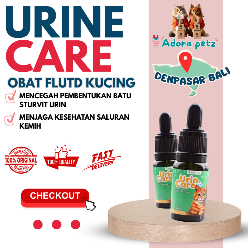 Jual Obat FLUTD Saluran Kemih Kucing : Holycatlabs Urine Care 10ml ...