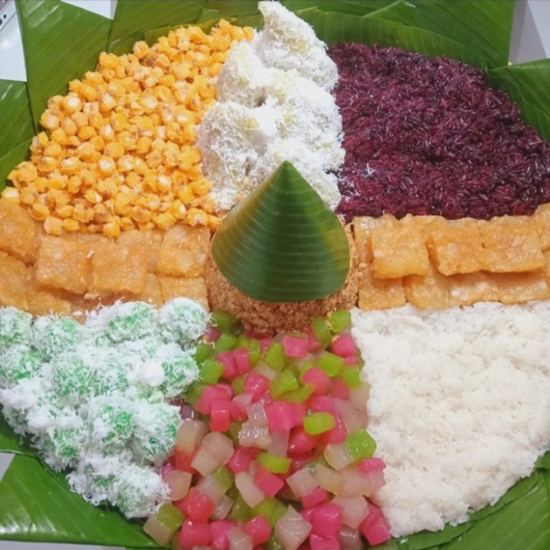 Jual Jajanan Pasar Tampah TIWUL CENIL Kue Basah | Shopee Indonesia