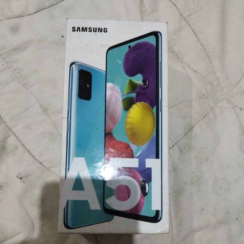 Jual KARDUS KOTAK DUS BOX SAMSUNG A51 ORIGINAL | Shopee Indonesia