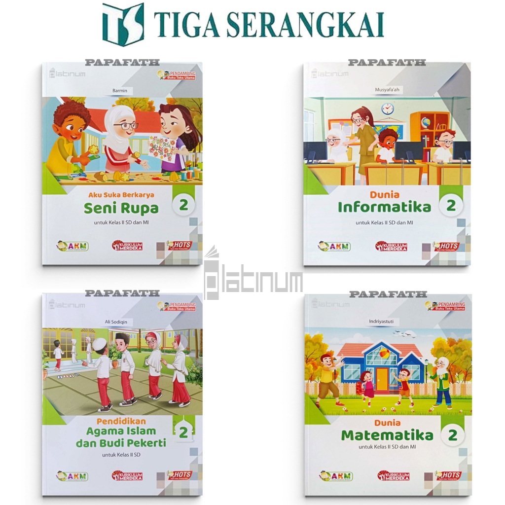 Jual Buku Kurikulum Merdeka Kelas 2 SD Platinum Tiga Serangkai | Shopee Indonesia