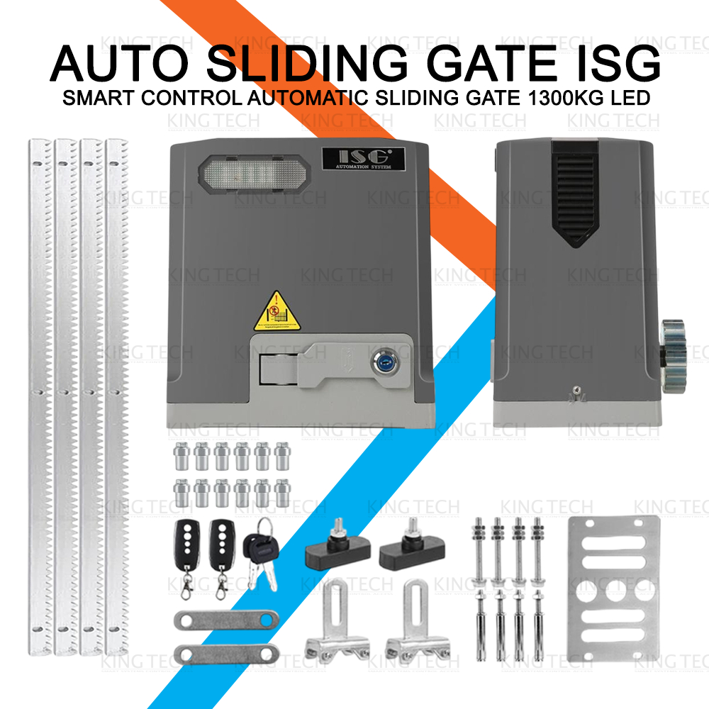 Jual Smart Automatic Sliding Gate Opener ISG 1300KG LED / Mesin Pagar ...