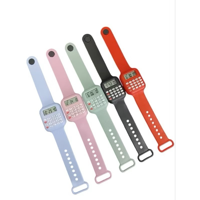 Jual Jam Tangan Anak Digital Kalkulator Kotak MURAH KEREN | Shopee ...