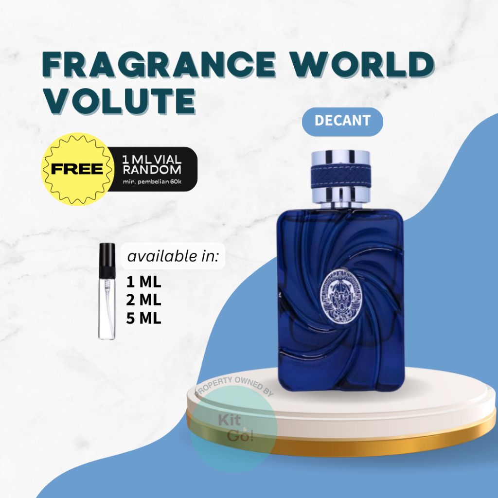 Jual Decant Fragrance World Volute 2ml 5ml | Shopee Indonesia