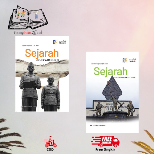 Jual Buku Sejarah SMA MA Kelas 11 12 Kurikulum Merdeka - Ratna Hapsari dan M. Adil - Erlangga ...