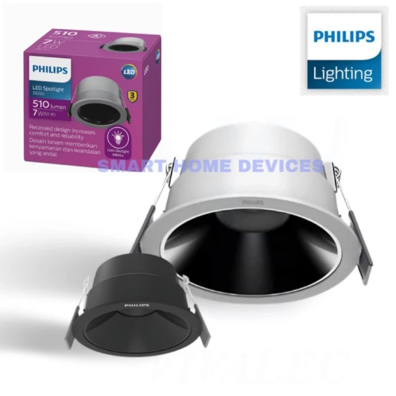 Jual Lampu PHILIPS LED Spot Spotlight Becken SL260 7.5W Watt Pilihan ...
