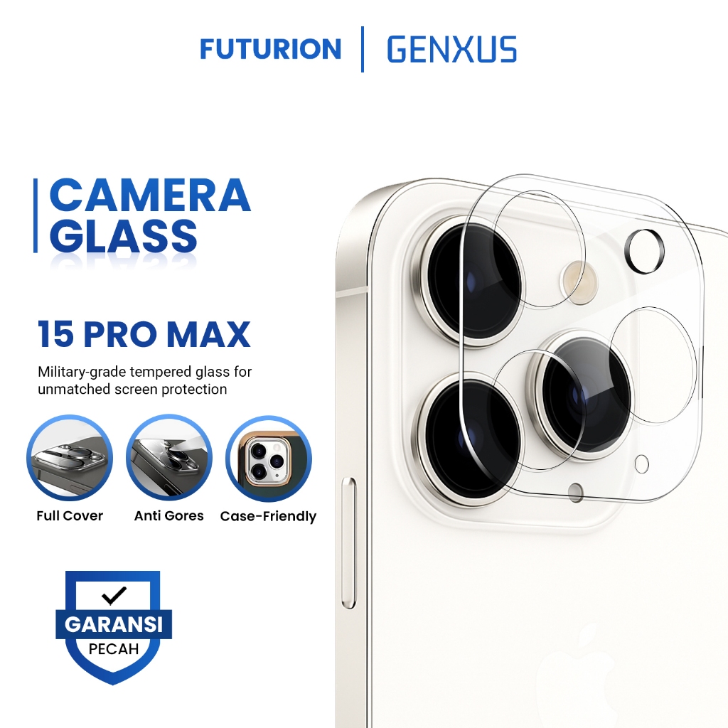 Jual Futurion Camera Lens Clear Protector Camera Bening Tempered Glass Anti Gores Kamera For ...