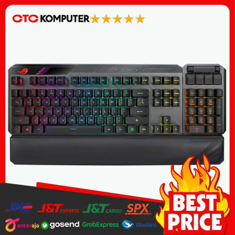 Jual ASUS ROG CLAYMORE II | Gaming Mechanical keyboard with ROG RX ...