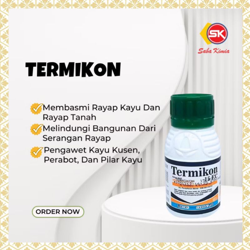 Jual ANTI RAYAP TERMIKON ORIGINAL15 EC INSEKTISIDA PEMBASMI RAYAP ...