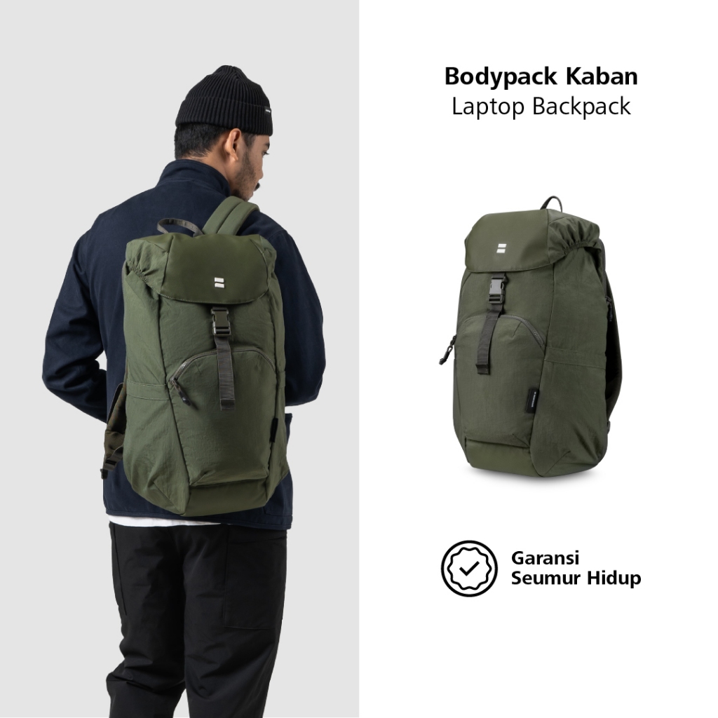 Jual Bodypack Kaban Laptop Backpack 15 Inch Tas Ransel Kerja Kuliah ...
