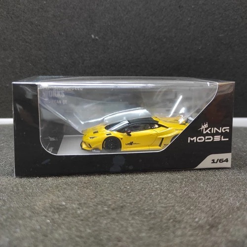 Jual King Model 1:64 LBWK Lamborghini Huracan LP610-4 Yellow | Shopee ...