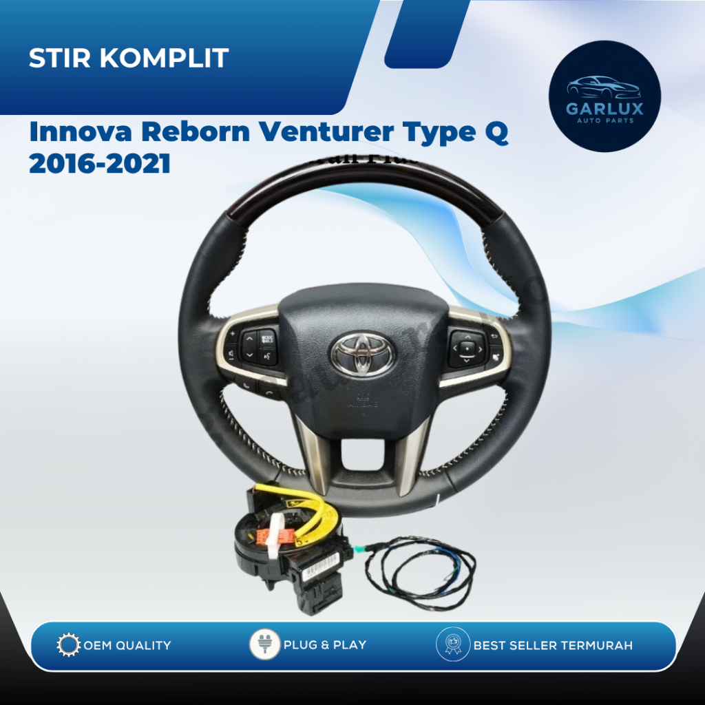 Jual Stir Setir Toyota Innova Reborn Venturer Type Q 2016–2021 Original ...