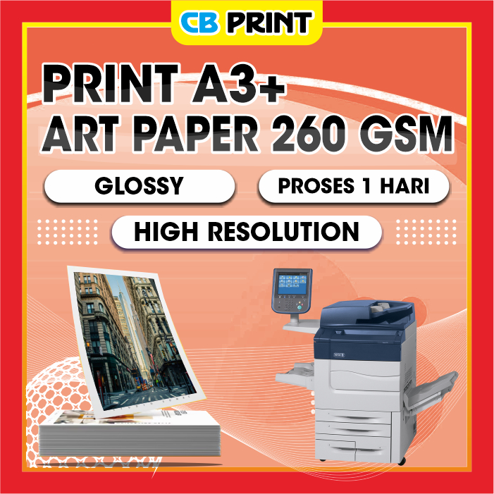 Jual Cetak Brosur Custom - Cetak Poster Custom Art Paper 260 gsm- 1 ...