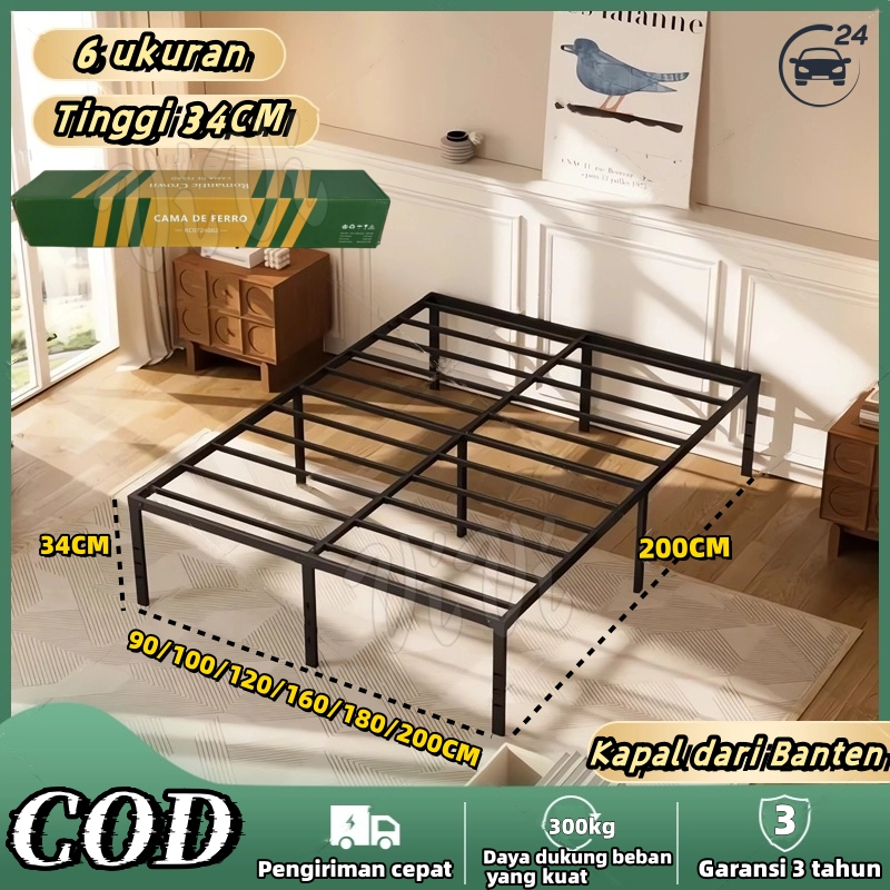 Jual VIVI Home Divan Besi / Dipan Tempat Tidur / Yelena Ranjang Tidur ...