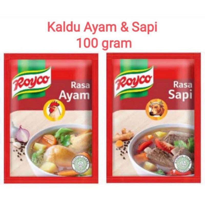 Jual Royco 100 gr/royco ayam dan sapi 100 gram | Shopee Indonesia