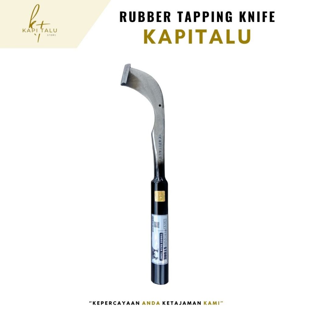 Jual [Original] Pisau Sadap Karet Cap Kapitalu (Super Quality) | Shopee ...