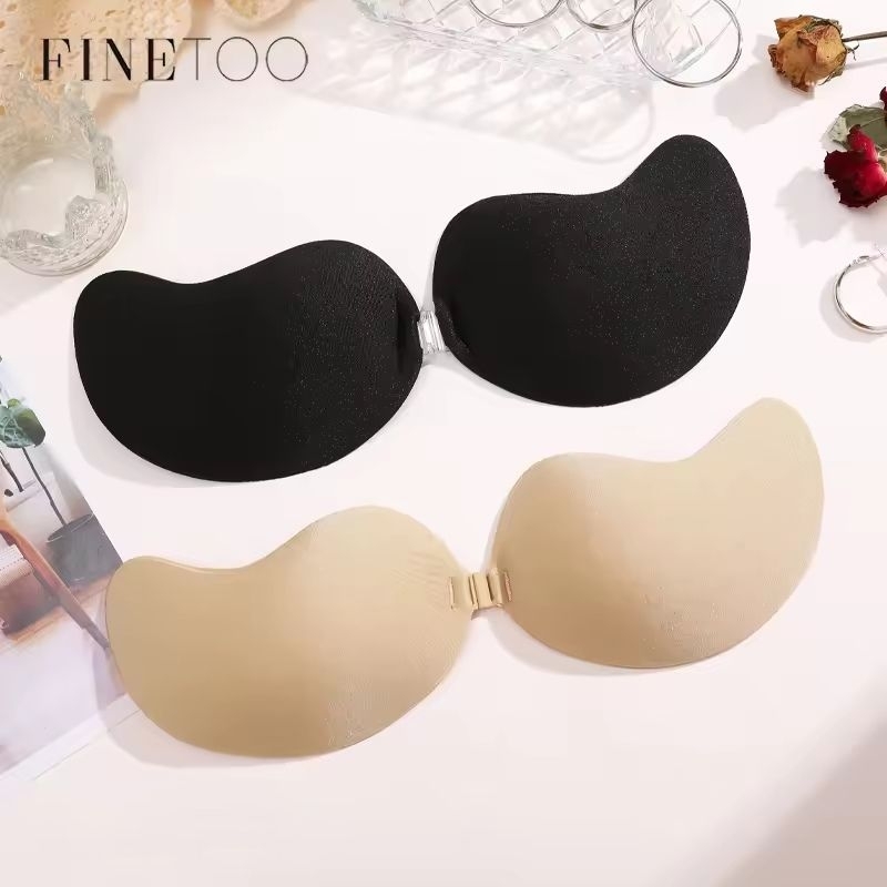 Jual FINETOO FT56 Backless Push Up Angel Bra Tempel BH Seamless Silikon ...