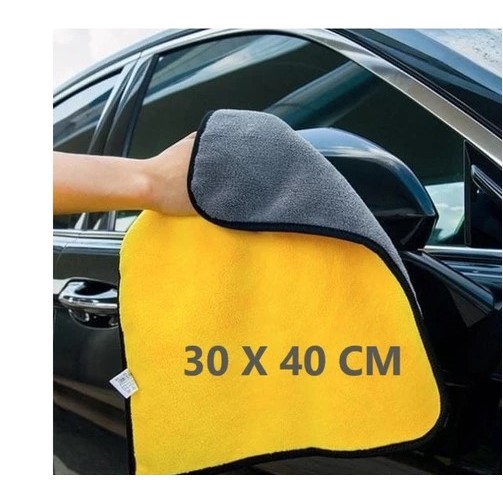 Jual Lap Besar Microfiber Tebal 2 Warna 30 x 40 Lembut Premium | Shopee ...