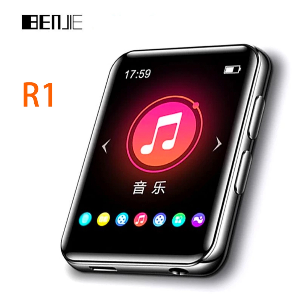Jual Benjie R1 Layar Sentuh Bluetooth video metal mp3 Player portable FM radio iPod nano Walkman ...