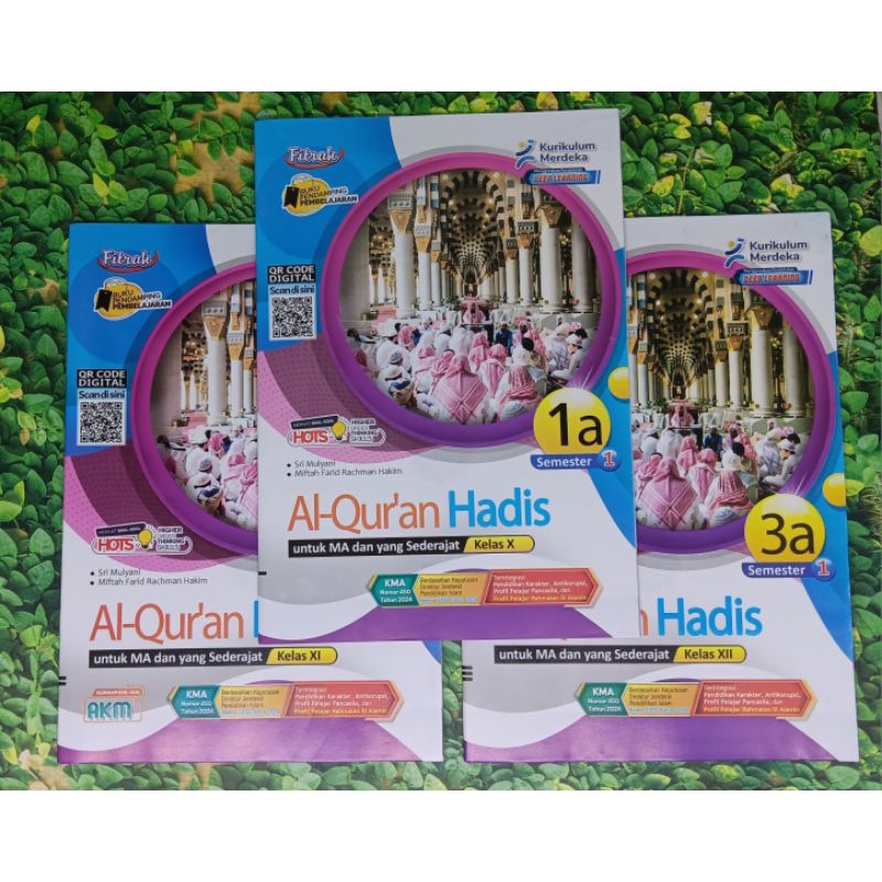 Jual LKS Al Quran Hadis Qurdis MA Kelas X 10 XI 11 XII 12 semester 1 FITRAH Merdeka | Shopee ...