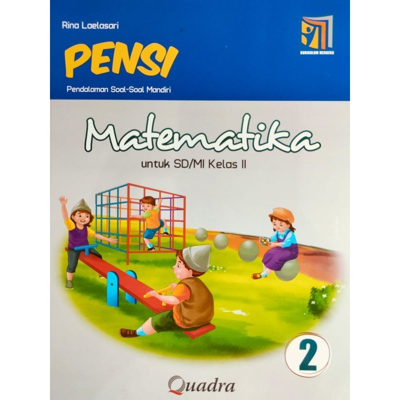 Jual Pensi Matematika Kelas 2 SD Penerbit Quadra Kurikulum Merdeka | Shopee Indonesia
