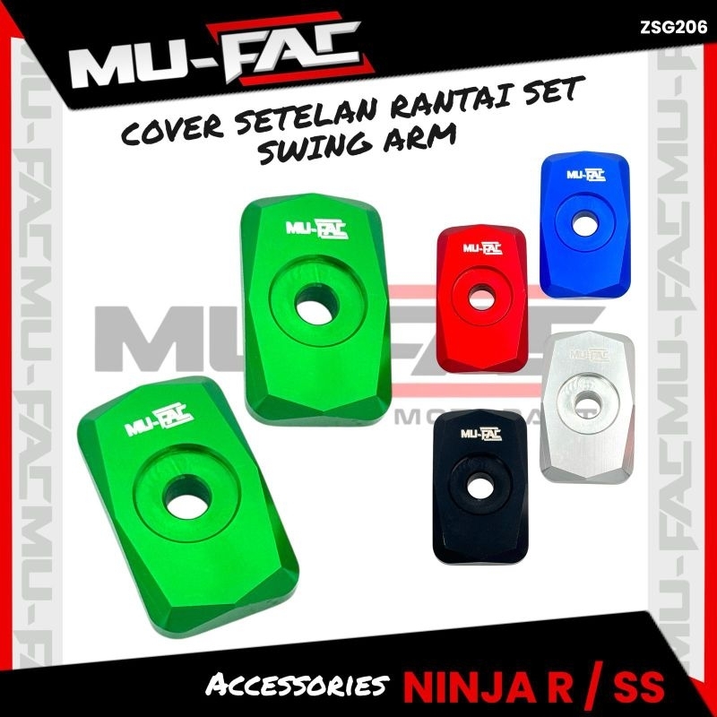 Jual COVER SETELAN RANTAI SET SWING ARM KAWASAKI NINJA 150 R SS FULL ...