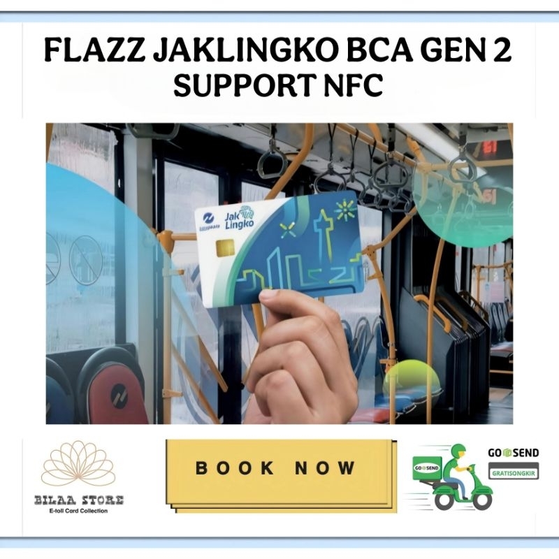 Jual Flazz Edisi Jaklingko gen 2 / Flazz Card / BCA E-toll / BCA Card ...