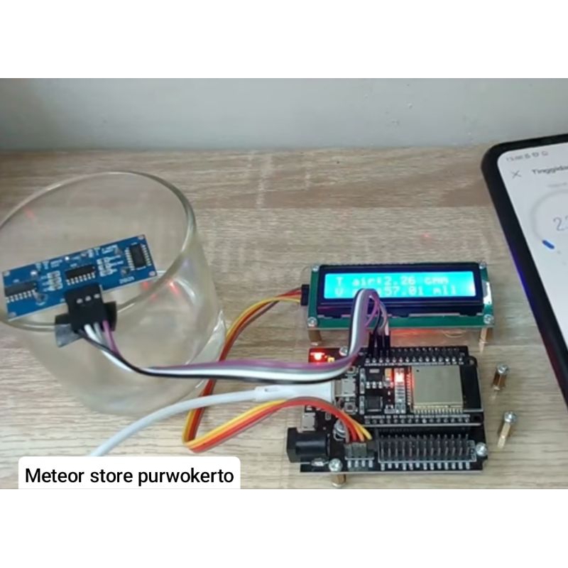 Jual Monitoring level ketinggian dan volume air berbasis iot esp32 ...