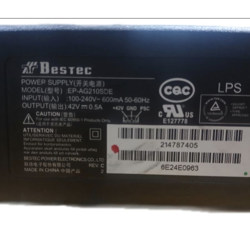 Jual Power Supply Adaptor Epson L120 L210 L300 L310 L350 L360 L405 ...