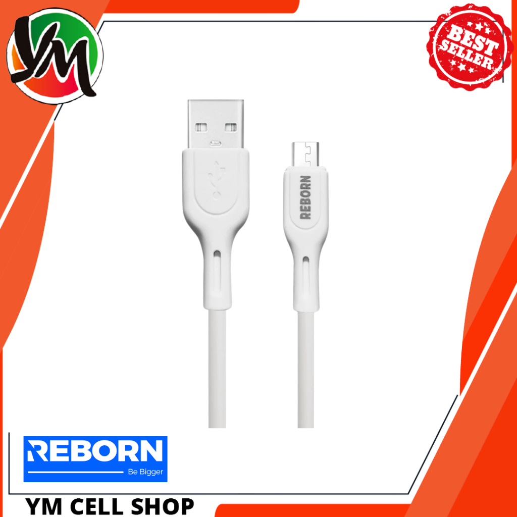 Jual KABEL DATA REBORN TOPLES RDM MICRO Reborn USB Cable Data RDM100 1M ...