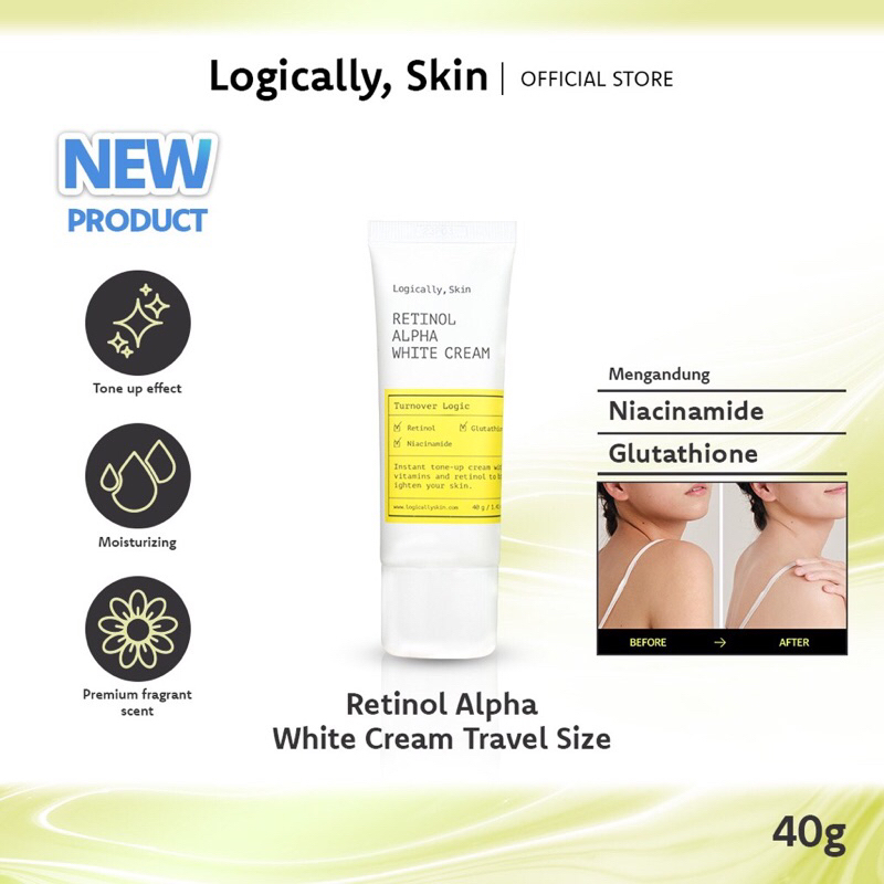 Jual BUY 5 LEBIH HEMAT Logically, Skin Retinol Alpha White Cream ...