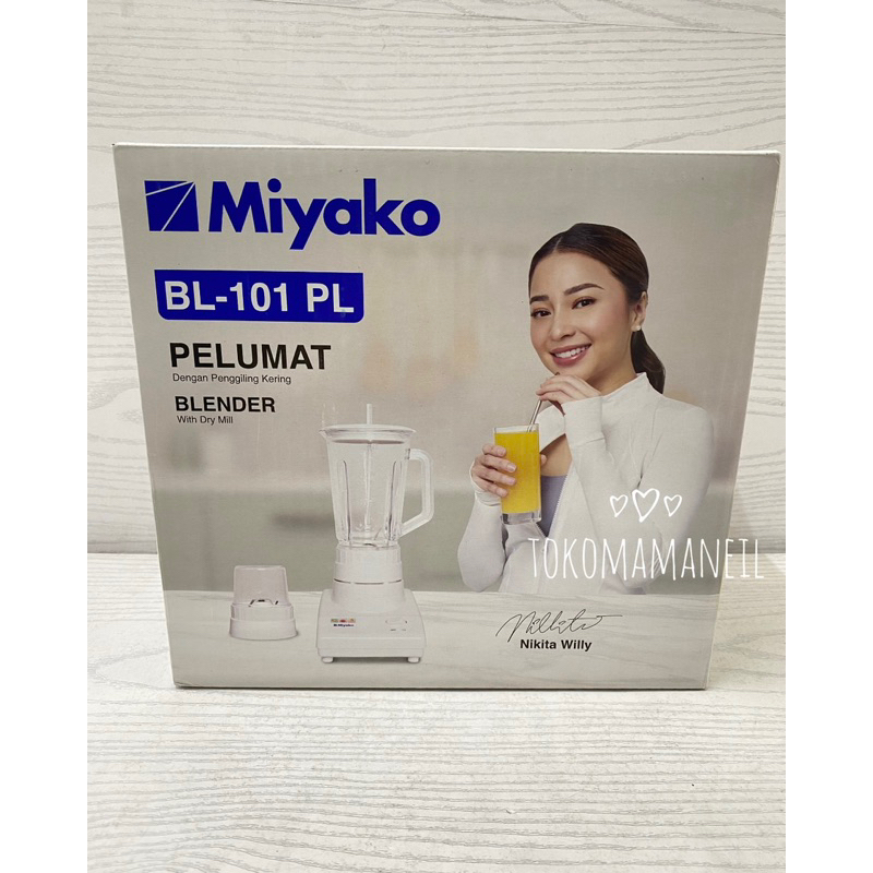 Jual Blender Miyako BL-101 PL 2in1 Dry Mill Plastik NEW | Shopee Indonesia
