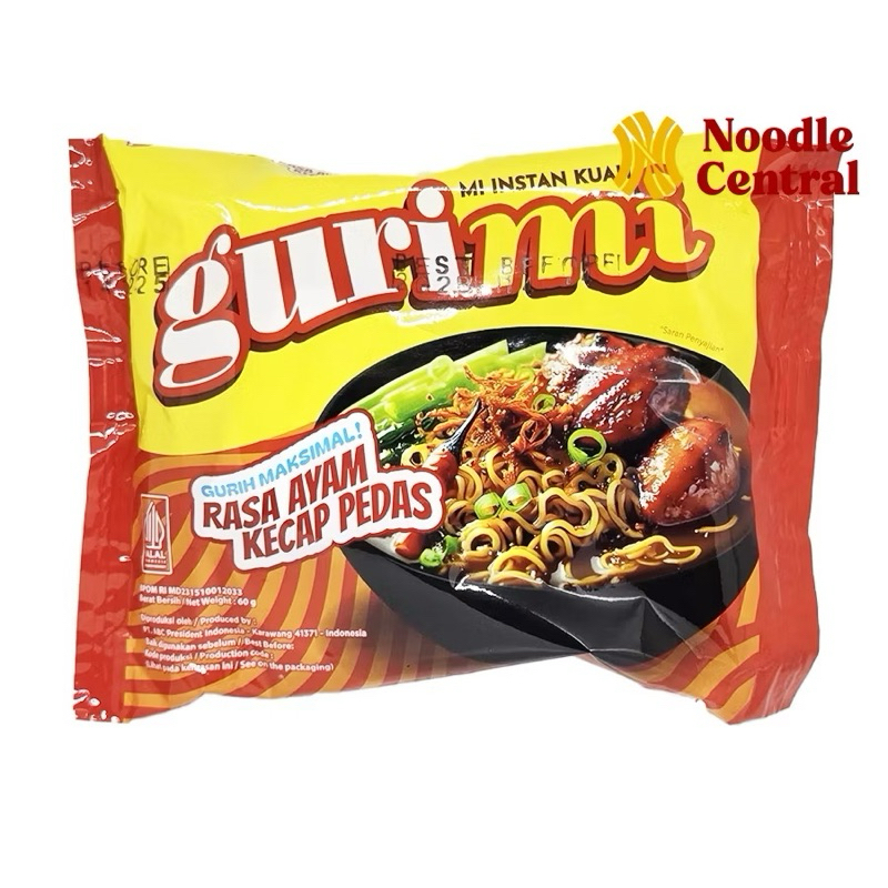 Jual [Bundle Isi 10 Bungkus] Gurimi Mie Instan Rasa Ayam kecap Pedas ...