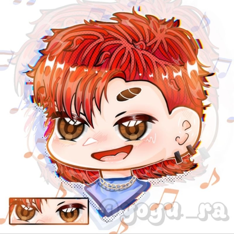 Jual COMMISSION ART CHIBI | HEADSHOT ONLY | SOFT FILE | Shopee Indonesia