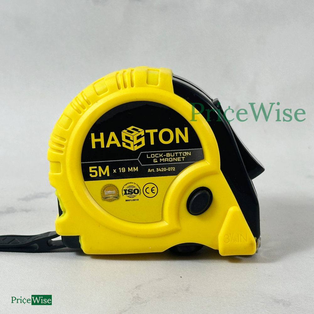 Jual Meteran Karet Magnet 5 m Hasston 3420-072 / Roll Meter 5 meter | Shopee Indonesia