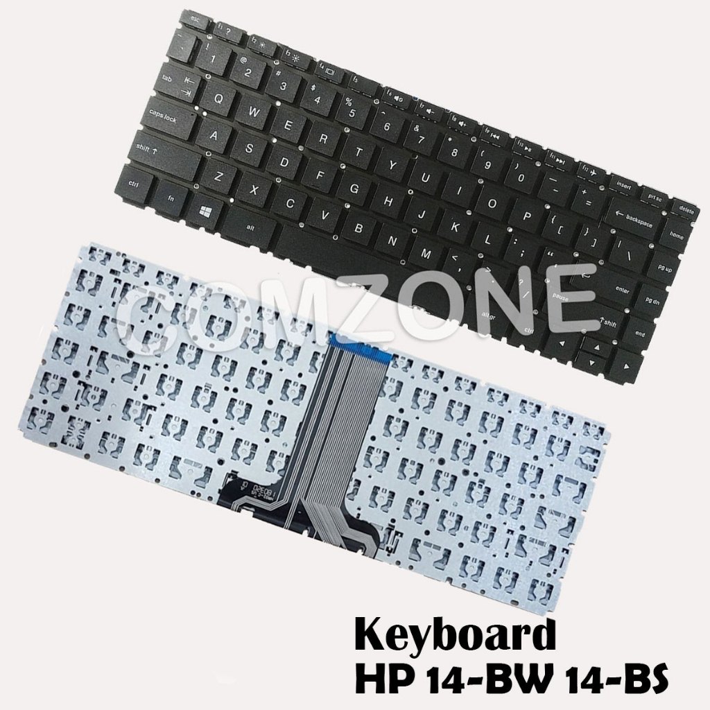 Jual Keyboard Laptop HP 14BW 14-BW 14-BS 14-BP TPN Q186 Q187 240 G6 ...