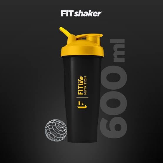 Jual FITLIFE Nutrition Shaker 600 ML Hitam Kuning | Shopee Indonesia