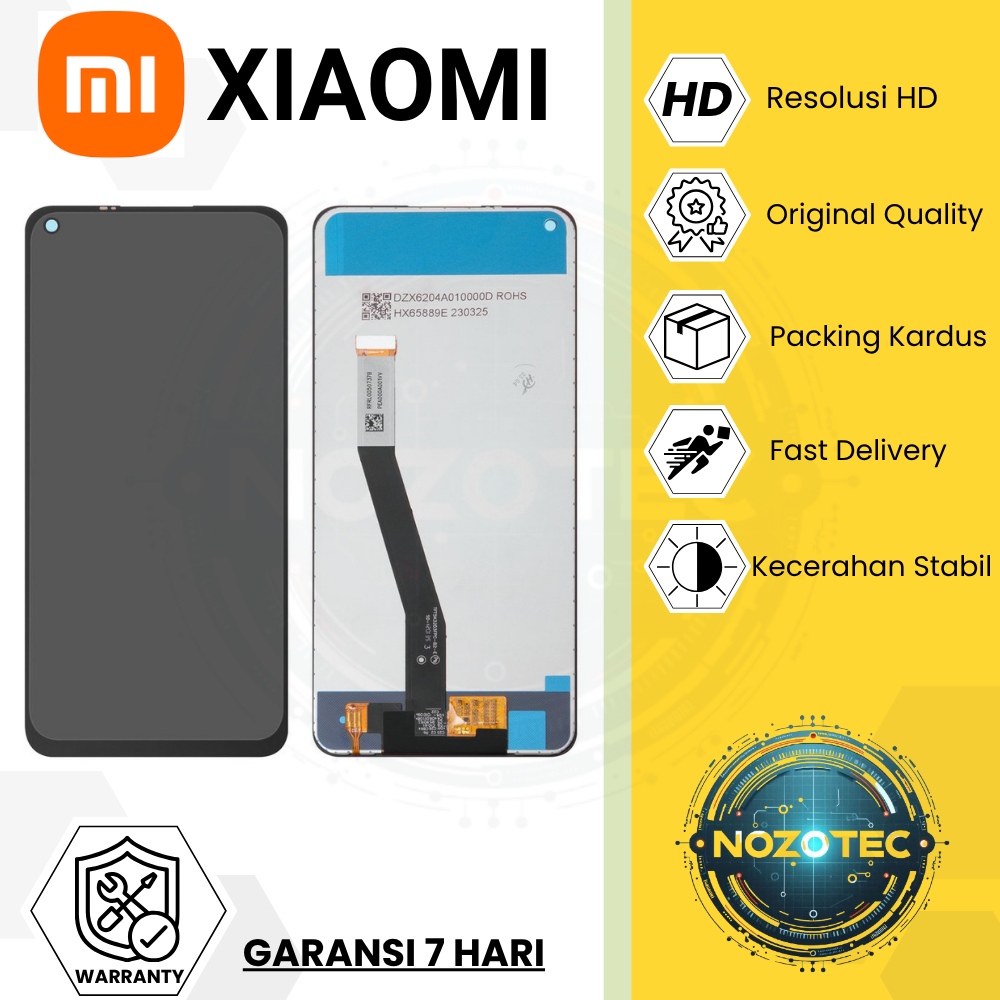 Jual LCD TOUCHSCREEN HP XIAOMI REDMI NOTE 9 / REDMI 10X 4G SPAREPART LAYAR SENTUH PRESISI ...