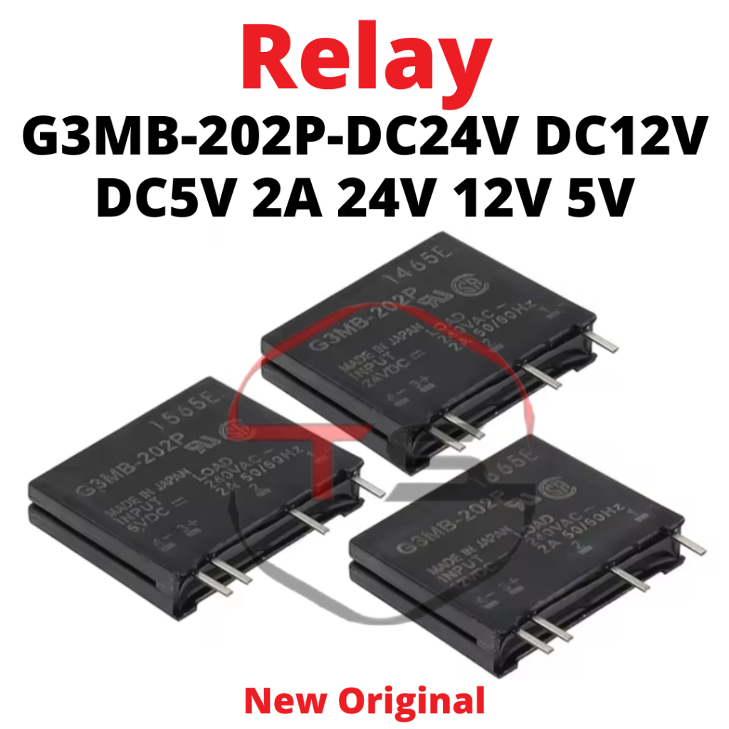 Jual Relay Omron G3MB-202P-DC5V DC12V DC24V 2A 24V 12V 5V New Original | Shopee Indonesia