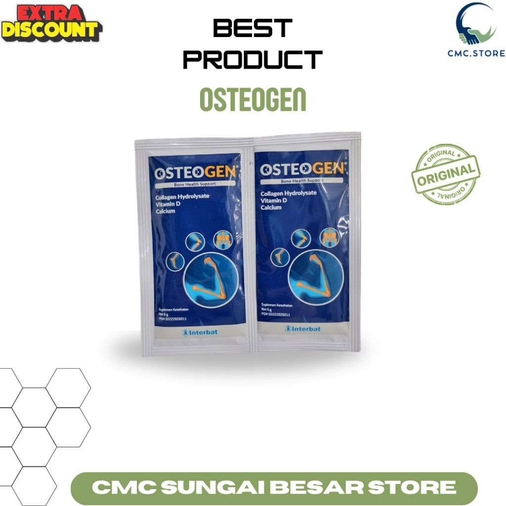 Jual Osteogen Collagen Hydrolysate Vitamin D Calcium | Shopee Indonesia