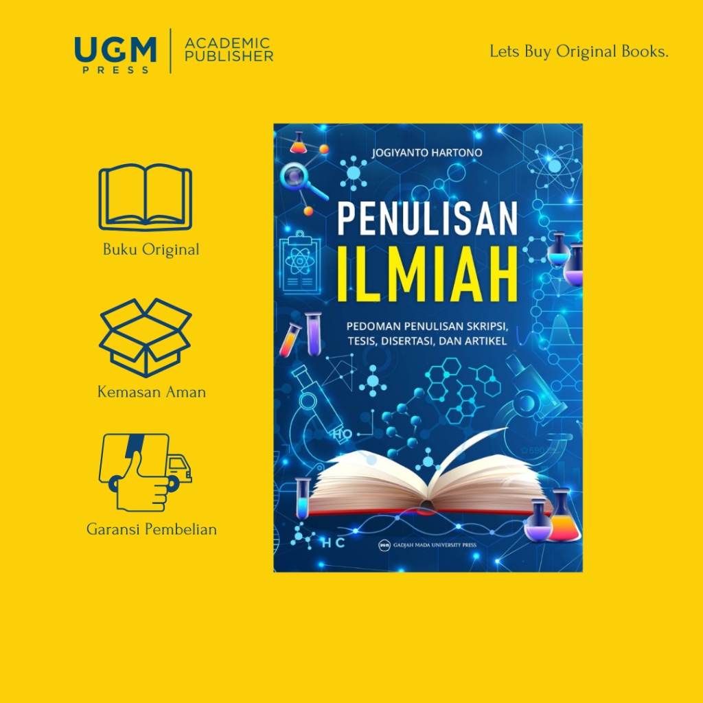 Jual UGM Press Buku Original Penulisan Ilmiah: Pedoman Penulisan ...